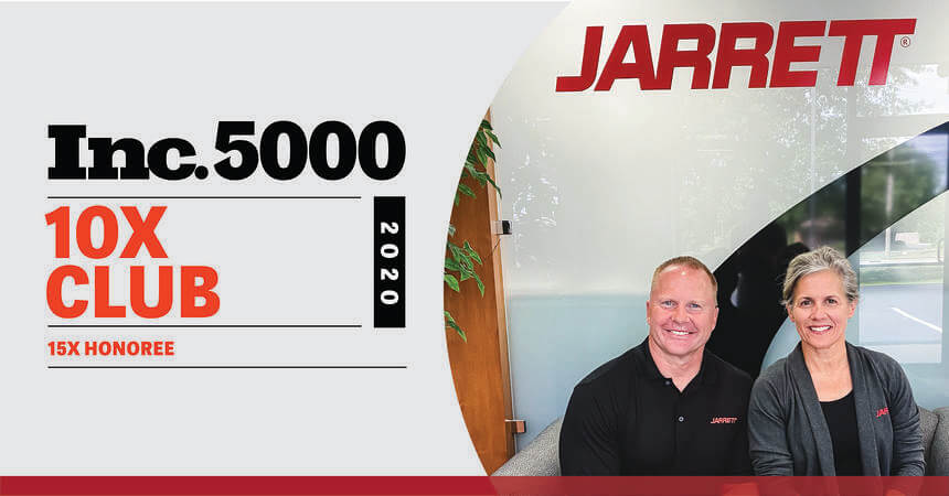 Jarrett Logistics Systems Achieves Milestone Inc. 5000 Recognition